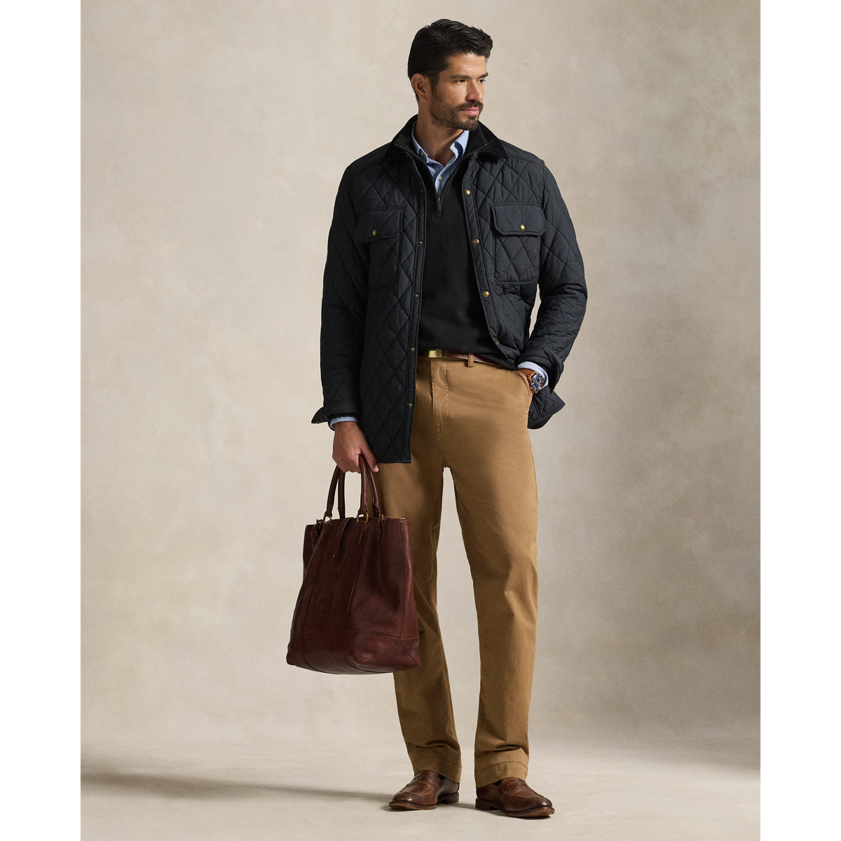 RALPH LAUREN stretch classic fit chino pant